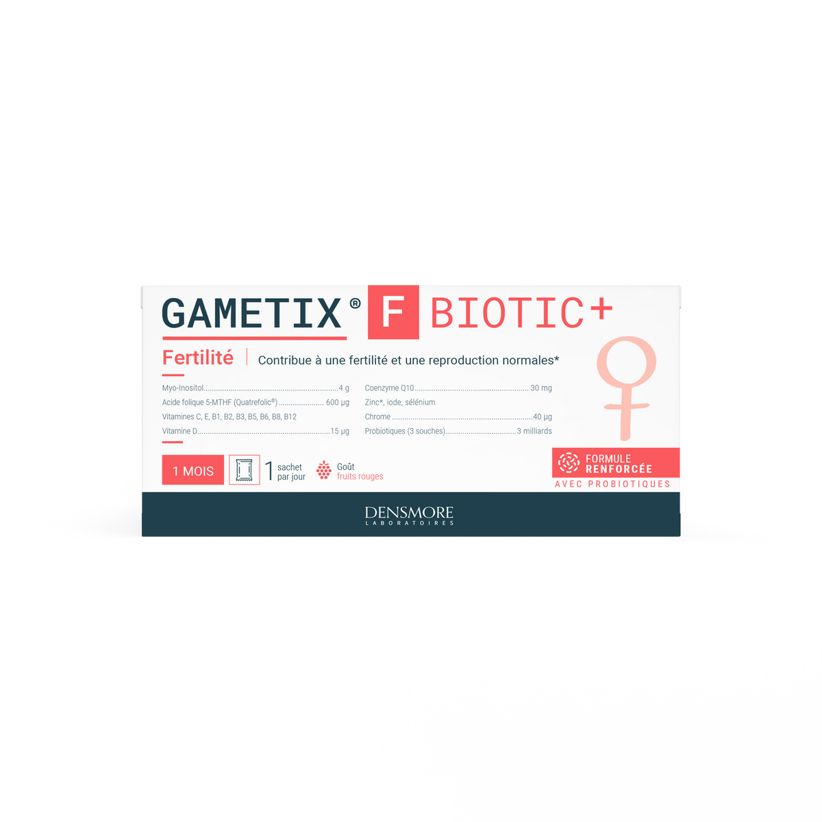 Gametix® F Biotic+ - Laboratoires DENSMORE – Laboratoire Densmore